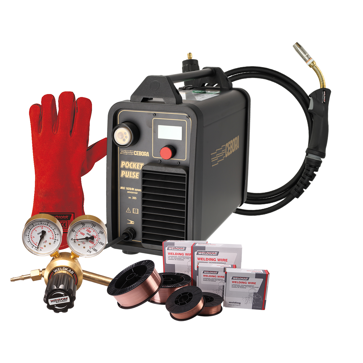 Mig Lasapparaat Cebora Pocket Pulse 1820/M - Weldkar